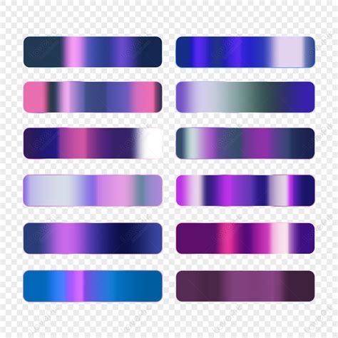 블루 네온 메탈릭 그라데이션 일러스트 글리터금속그리기 Png 일러스트 무료 다운로드 Lovepik