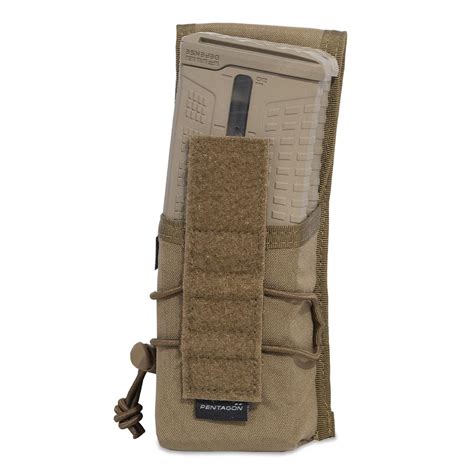 Pentagon Magazintasche Single Multi Pouch coyote 18 x 7 x 8 cm für 2 ...