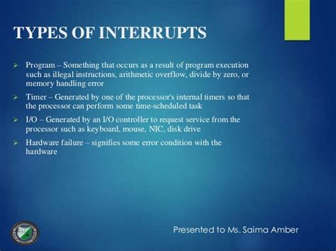 Interrupts