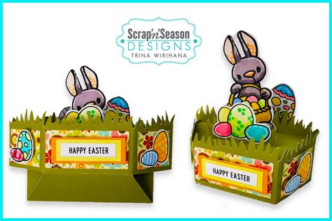 Popup Stage Card Grass Base · Creative Fabrica