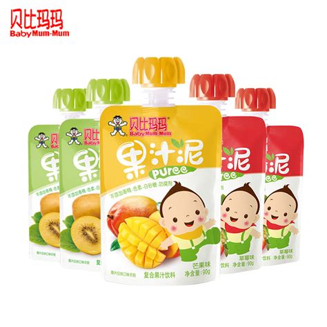 旺旺贝比玛玛果泥 旺旺贝比玛玛 大山谷图库