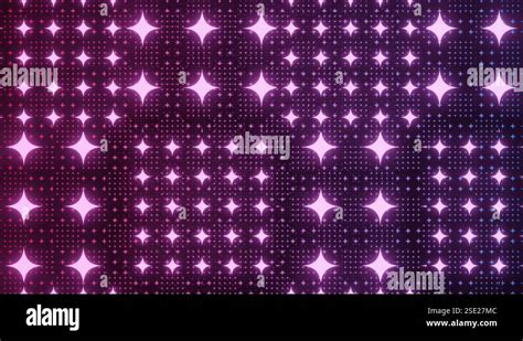 4k Video Animation Of Abstract Dots And Square Pattern Seamless Loop Effect Stock Video Footage