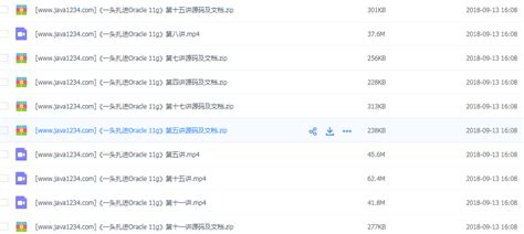 java Oracle g视频教程 下载 Java 下载
