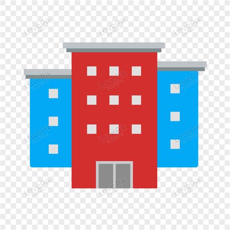 건물 벡터 Png 일러스트 무료 다운로드 Lovepik