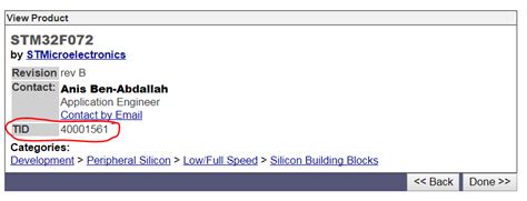Usb Tid Stmicroelectronics Community