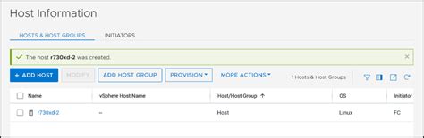 Setting Up Host Objects In PowerStore T Models Dell PowerStore