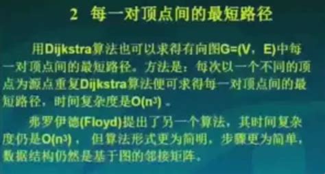 Floyd算法实例 Csdn博客