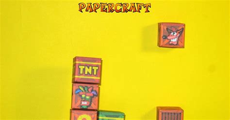 Vincentmrl S Papercraft Blog Crash Bandicoot Series Crates