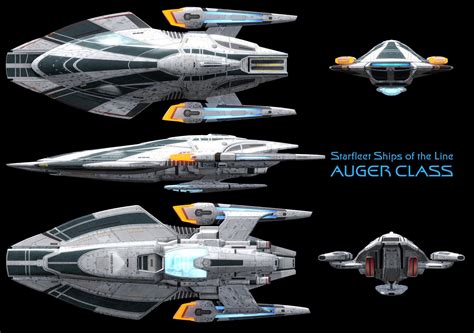 Auger Class Starship High Resolution By Enethrin On Deviantart