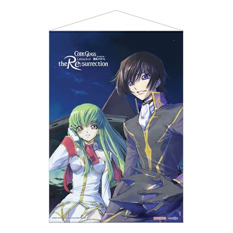 Code Geass Lelouch Of The Re Surrection Wallscroll Lelouch And C C 50