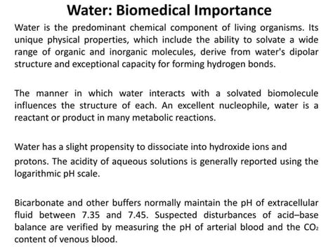 Bch 201 Water Pdf Chemistry Science