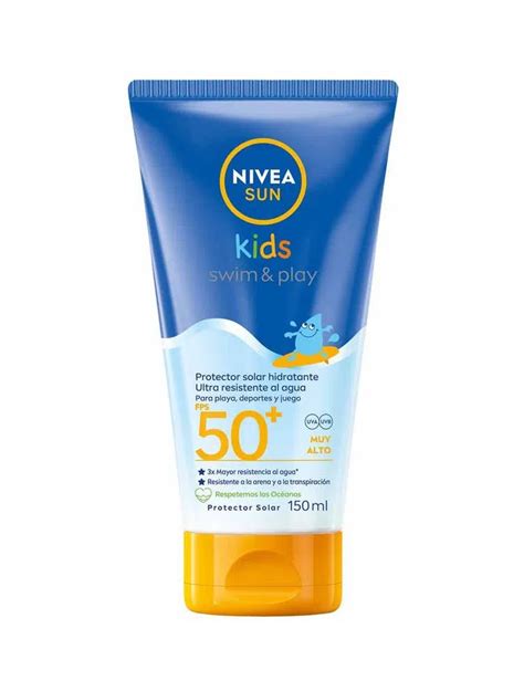 Nivea Sun Kids Swim & Plat 50+FPSProtector Solar 150mL