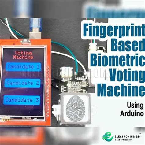 Biometric Voting System Project Latest Price In Bangladesh Bd