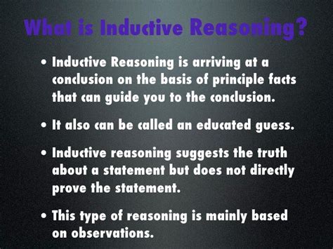 Inductive Reasoning Powerpoint