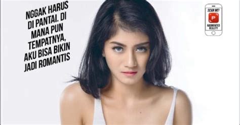 Pose Panas Lina Marlina Di Majalah Popular April 2015 Foto Artis Cewek Cantik Perawan Hot Non