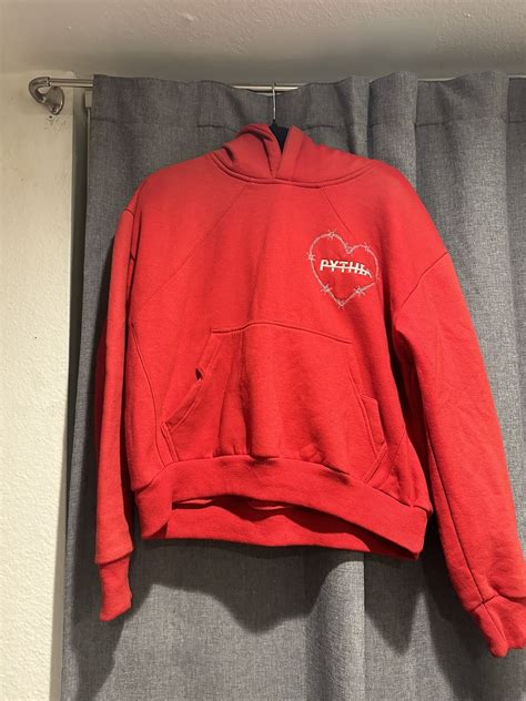 Pythia Pithya Hoodie Red Grailed