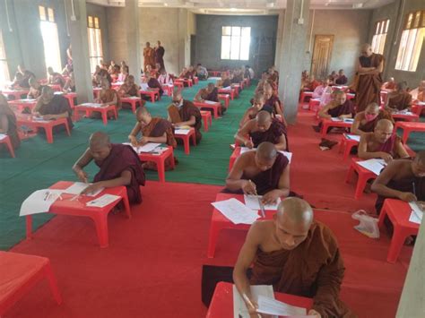 လယ်ဝေးမြို့တွင် ၂၀၂၃ခုနှစ် အစိုးရဓမ္မာစရိယစာမေးပွဲ ဒုတိယနေ့ဆက်လက်ဖြေဆို Information And Public