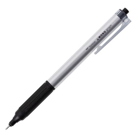 MONO Graph Lite Ballpoint Pen Silver Black Ink Refillable