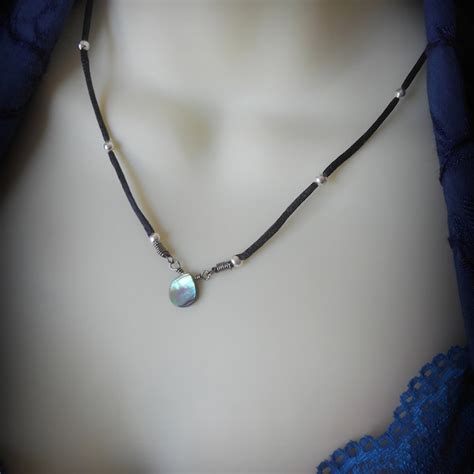 Abalone Shell Moana Necklace Etsy