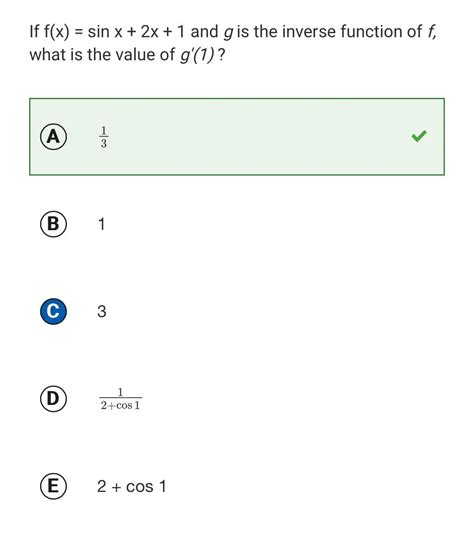 [ap Calculus Inverse Derivatives] How Do I Do These R Homeworkhelp