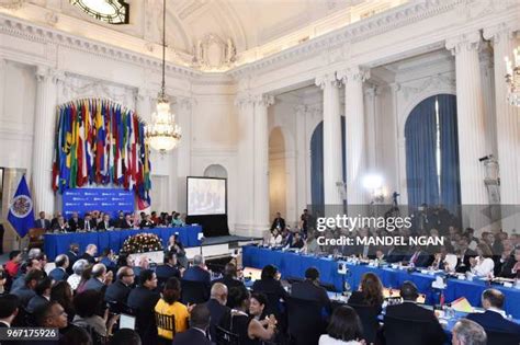 Organization Of American States General Assembly Photos And Premium