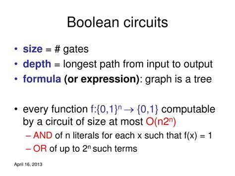 Ppt Cs151 Complexity Theory Powerpoint Presentation Free Download