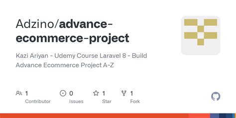 Github Adzinoadvance Ecommerce Project Kazi Ariyan Udemy Course