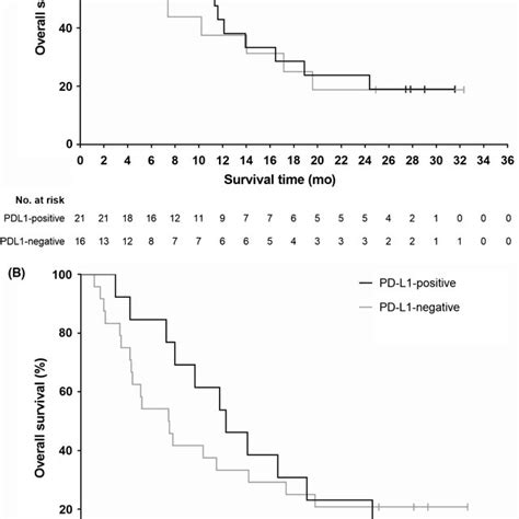 Kaplan‐meier Curves For Overall Survival In Japanese Esophageal Cancer
