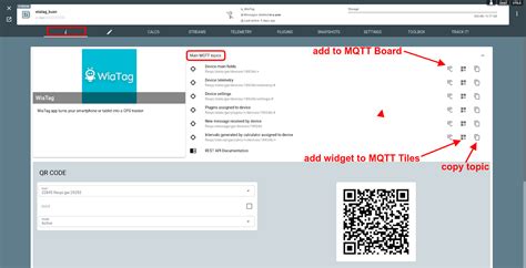 better together mqtt tiles integrated into the flespi panel