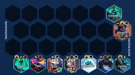 TFT Compo Warwick Et Jax Avec Bagarreur Brawler Au Set Breakflip