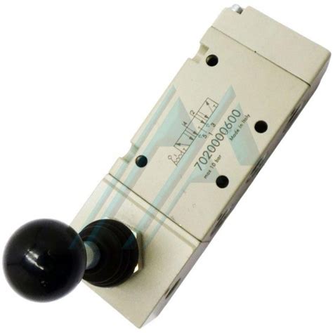 Válvula Para Aire Comprimido Mw 5 3 O C 1 4 Palanca Manual 90° Hidraflex