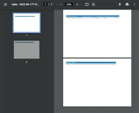 Jspdf Autotable Example Table To Pdf Phppot