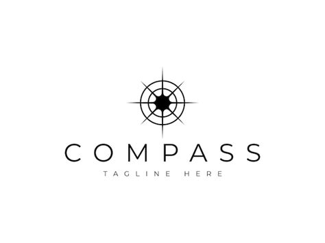 Premium Vector Compass Navigation Logo Design