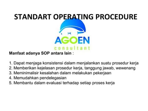 Sop Slide Ppt