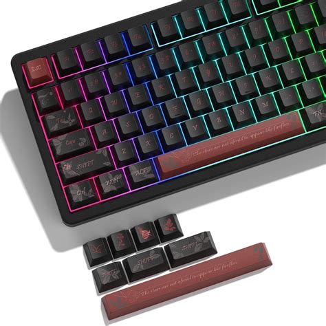 Womier Pbt Keycaps 60 65 75 Percent Custom Keyboard Key Cap Set Dye Sublimation