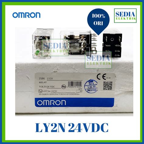 Jual Relay Omron Ly2n 24vdc Ly2n 24vdc Shopee Indonesia