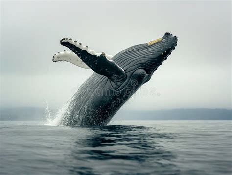 Rotura De Ballena Jorobada Foto De Archivo Imagen De Generado 309726754