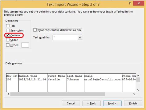 How To Download Form Data And Open It In Excel Ecatholic Help Center