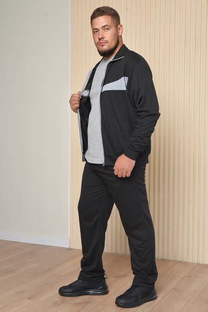 Спортивный костюм мужской черного цвета Fashion Xl 163823 от продавца
