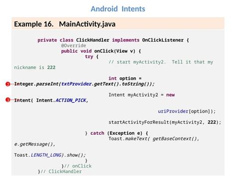 Learn About Android Extended Intentspptx
