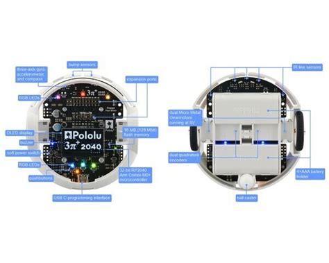 Pololu 3pi 2040 Robot