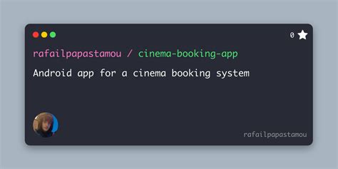 Github Rafailpapastamou Cinema Booking App Android App For A Cinema Booking System