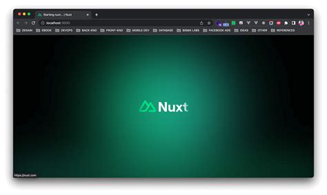 Tutorial Nuxt 3 Dan Laravel 10 1 Cara Install Dan Menjalankan Nuxt 3 —