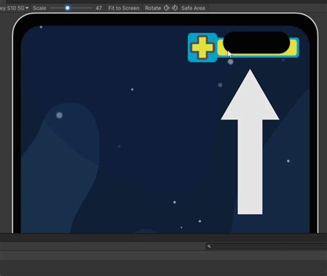 unity ui mobile safe area make ui visible on all resolutions and