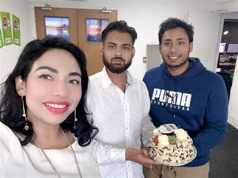 subrina hossain on linkedin birthday celebration of arraf and moshiur