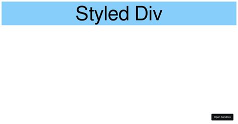 Css Component 01 Codesandbox