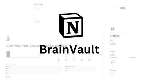 Brainvault Your Personal Notion Second Brain Notionhub