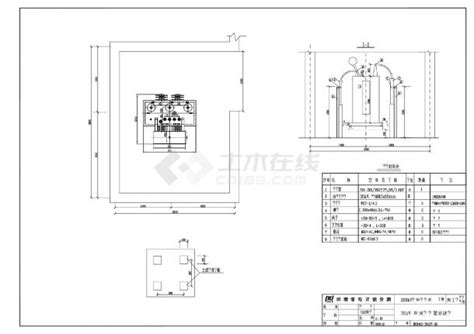 107 02 35kv所用变压器安装图综合布线土木在线