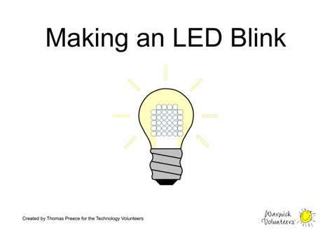 Making An LED Blink
