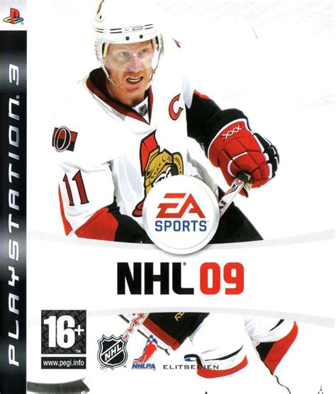 NHL 09 cover or packaging material - MobyGames